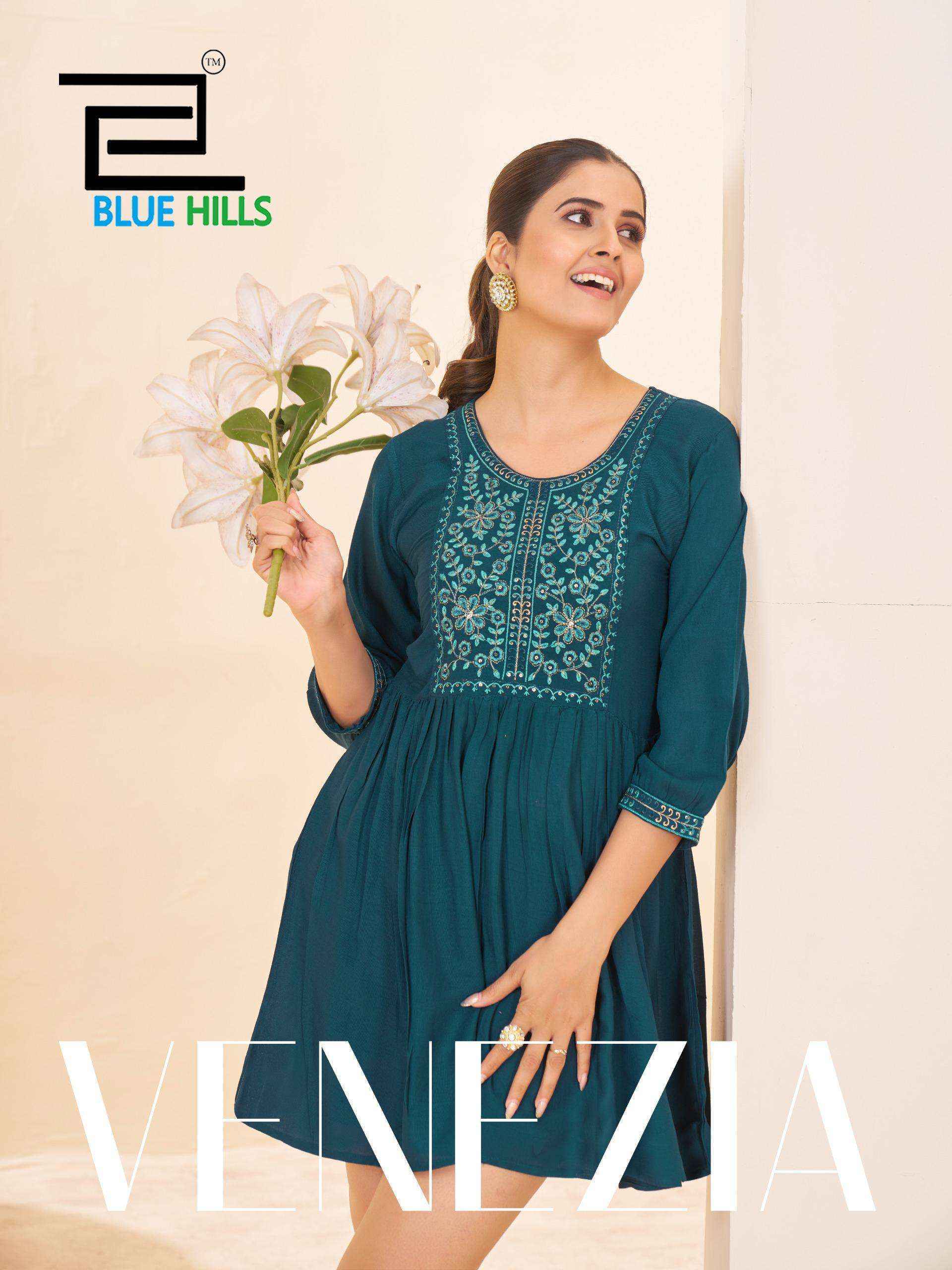 Blue Hills Venezia Rayon Short Top 4 pcs Catalogue