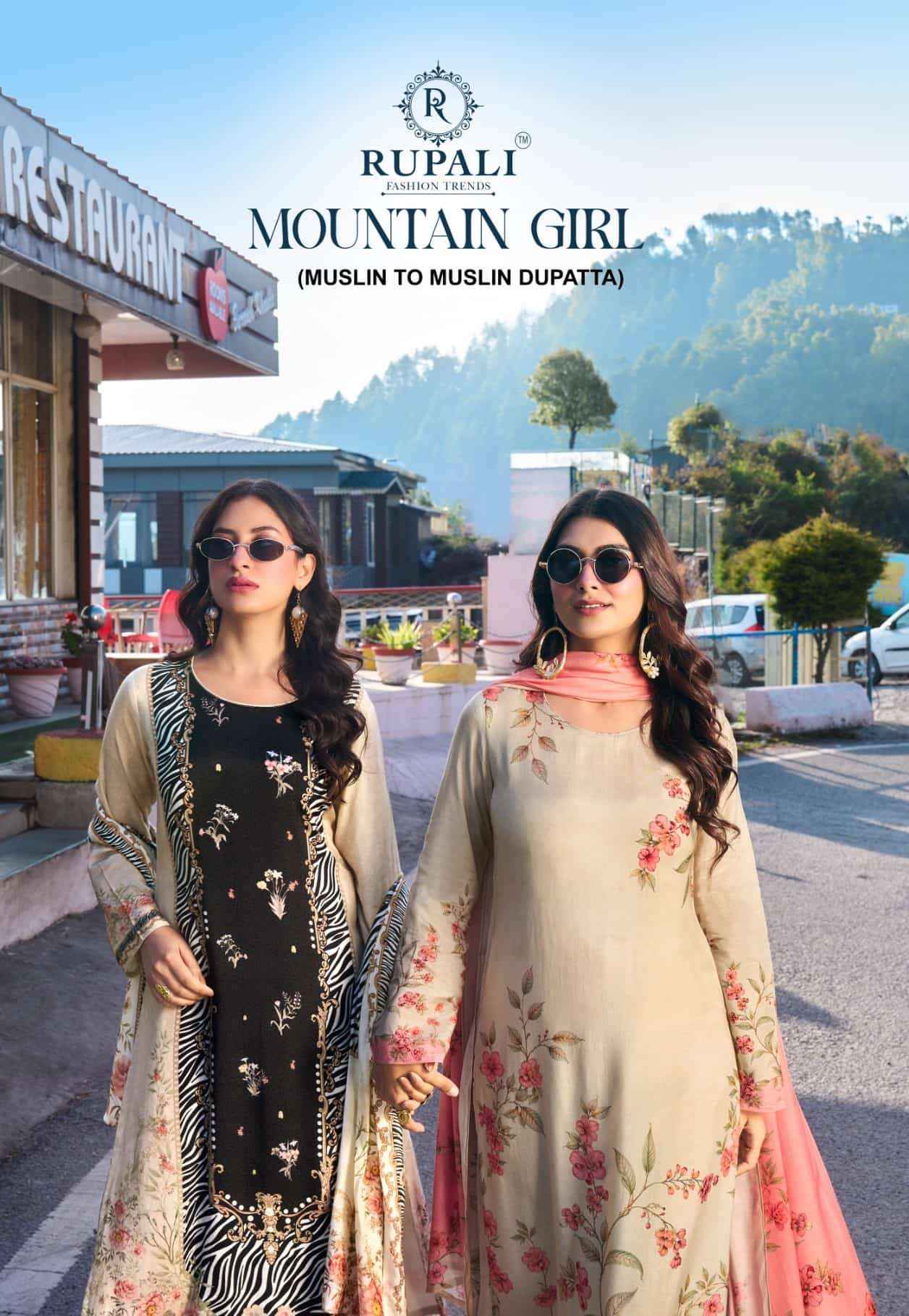 Rupali Fashion Muontain Girl Digital Printed Muslin Dress Catalog ...