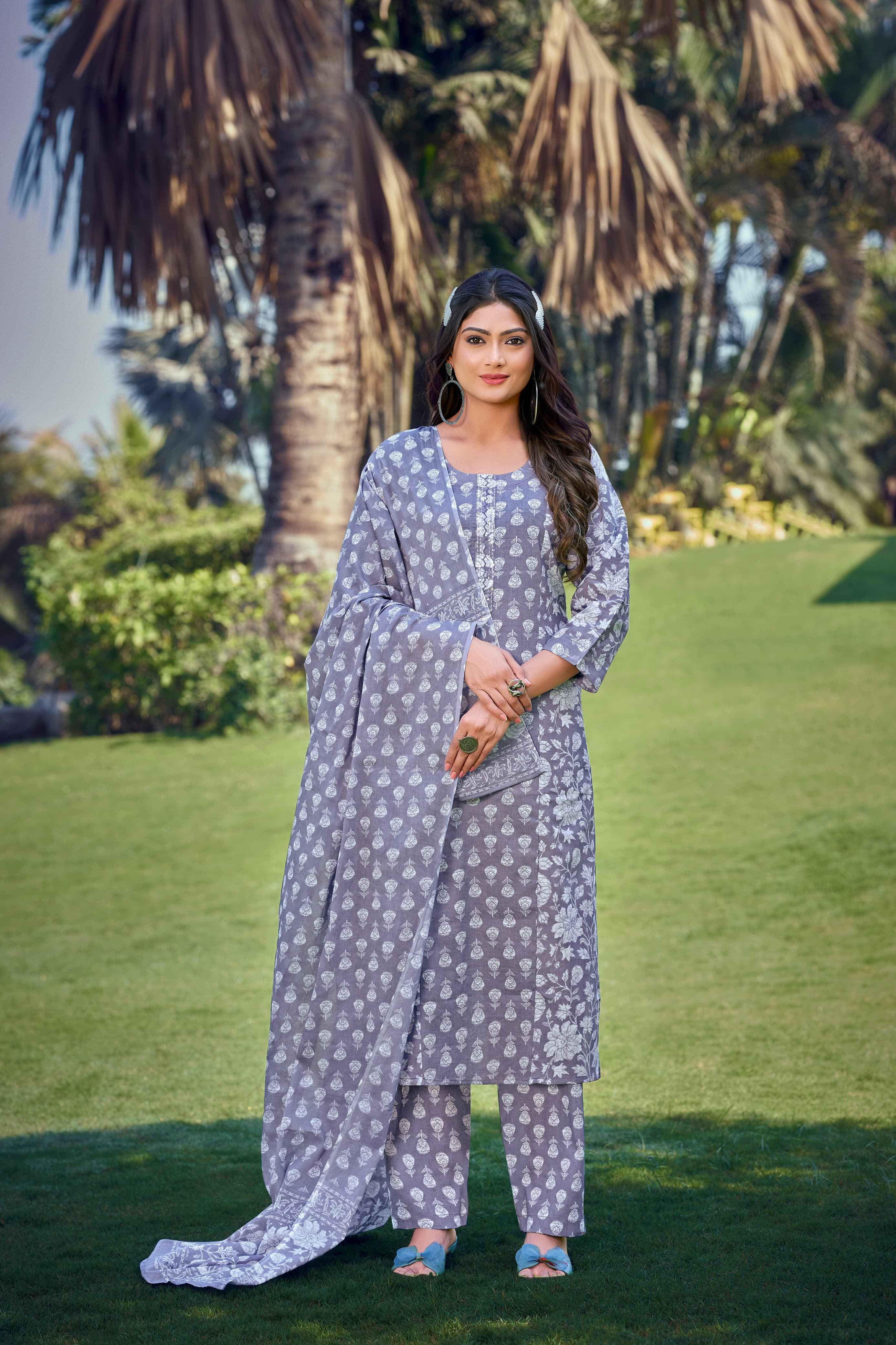 Ossm Summer Stories Readymade Cotton Dress 6 Pc Catalog