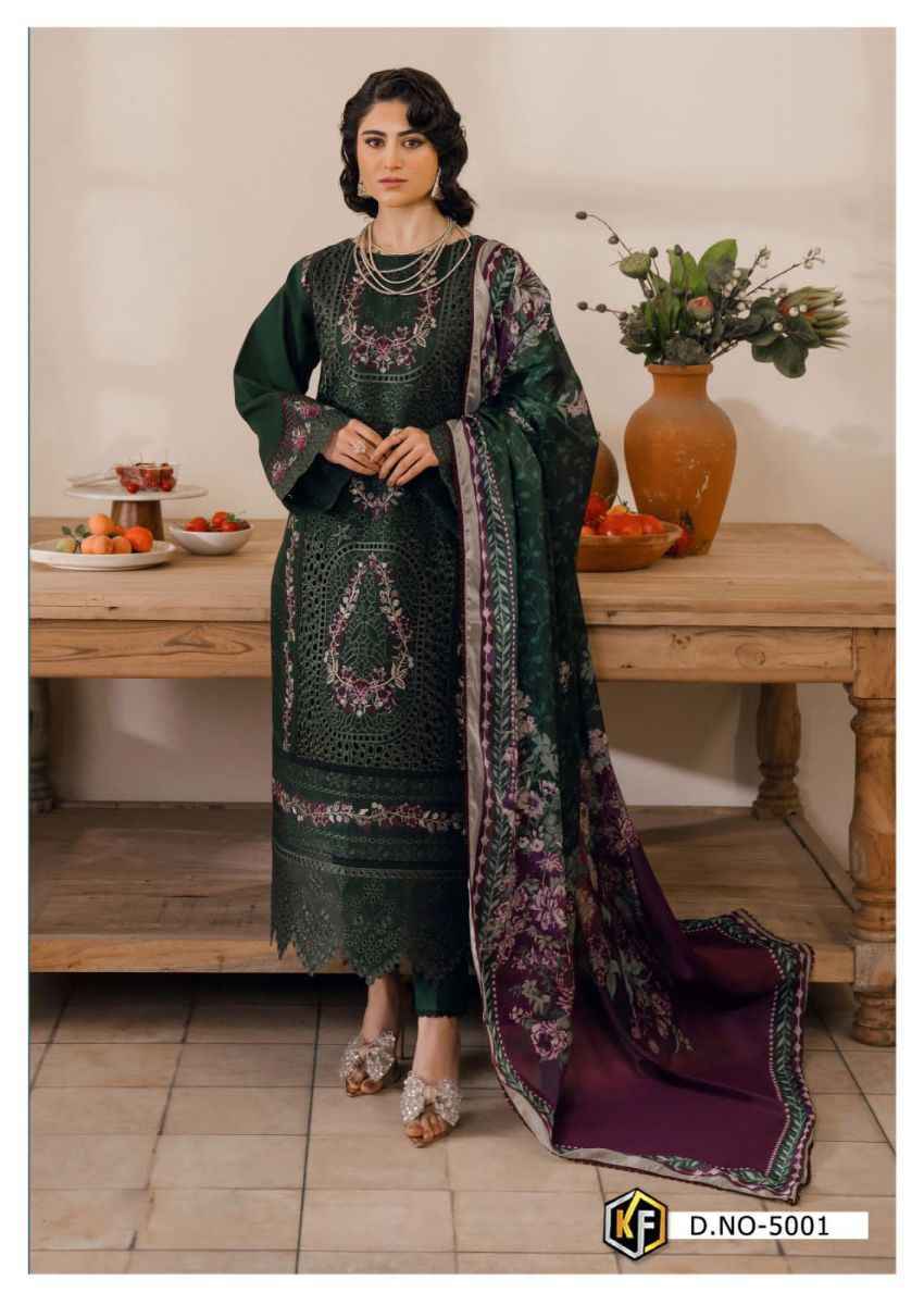 Keval Fab Soha Nazir Luxury Vol 5 Cotton Salwar Kameez - Surat ...