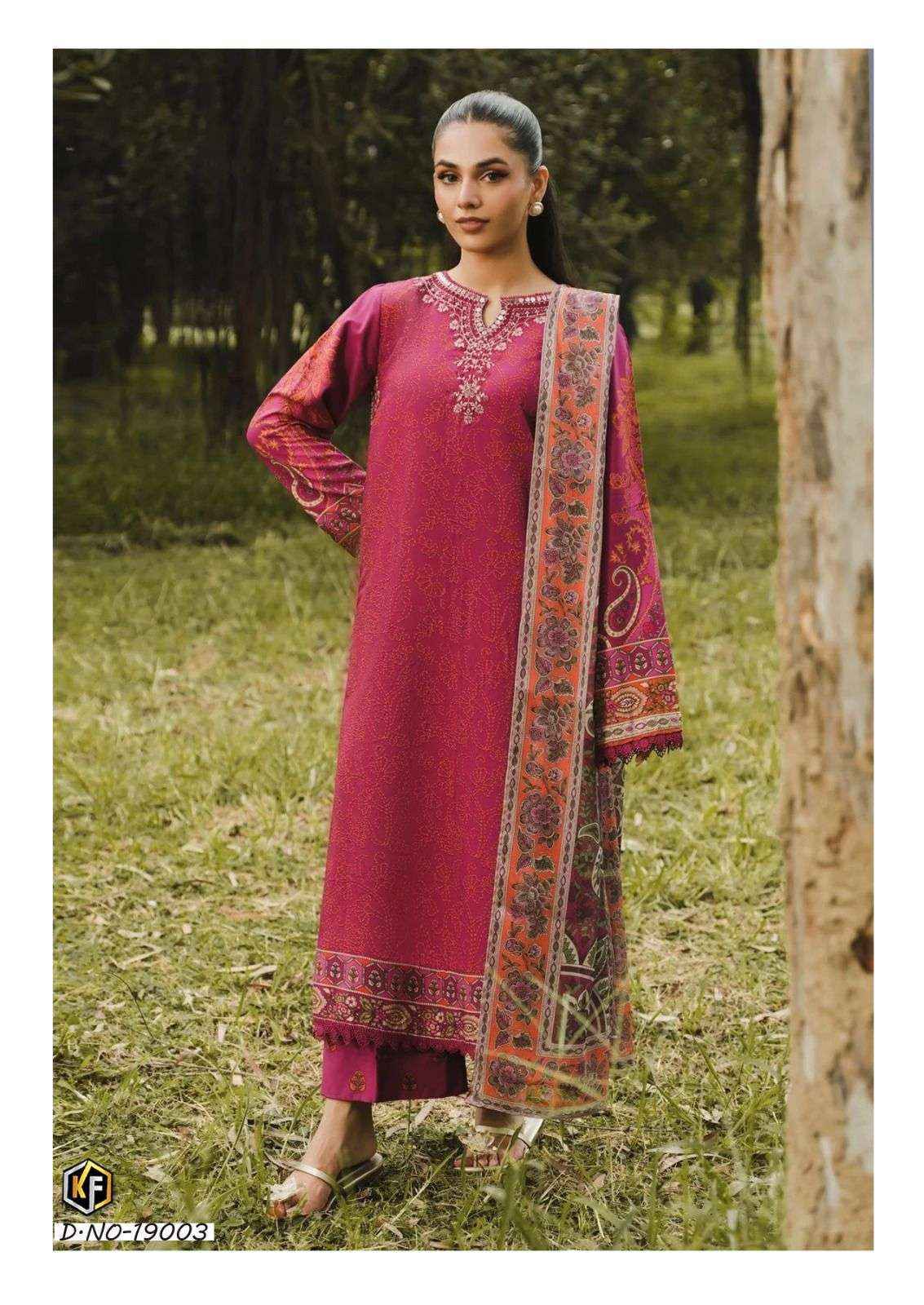 Keval Fab Maryum & Maria Vol 19 Cotton Dress Material 6 pcs Catalogue
