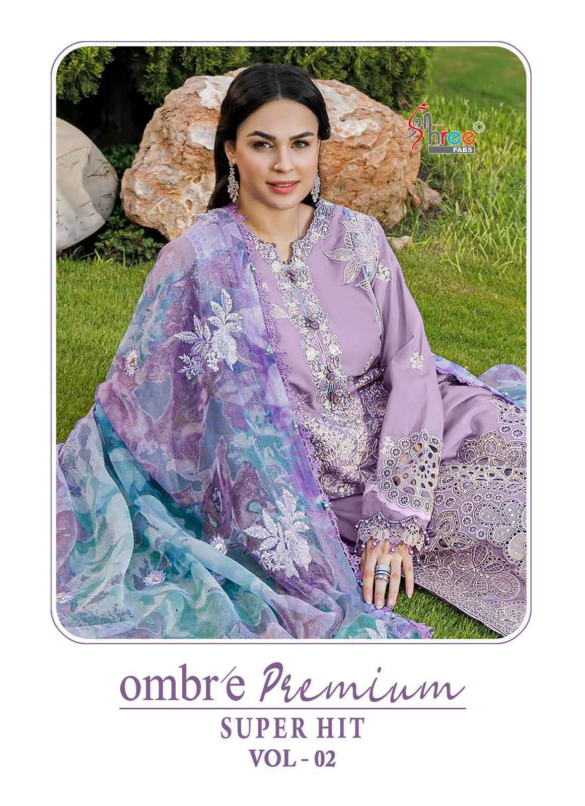 Shree Fabs Ombre Premium Super Hit Vol 2 Cotton Pakistani Suits ...