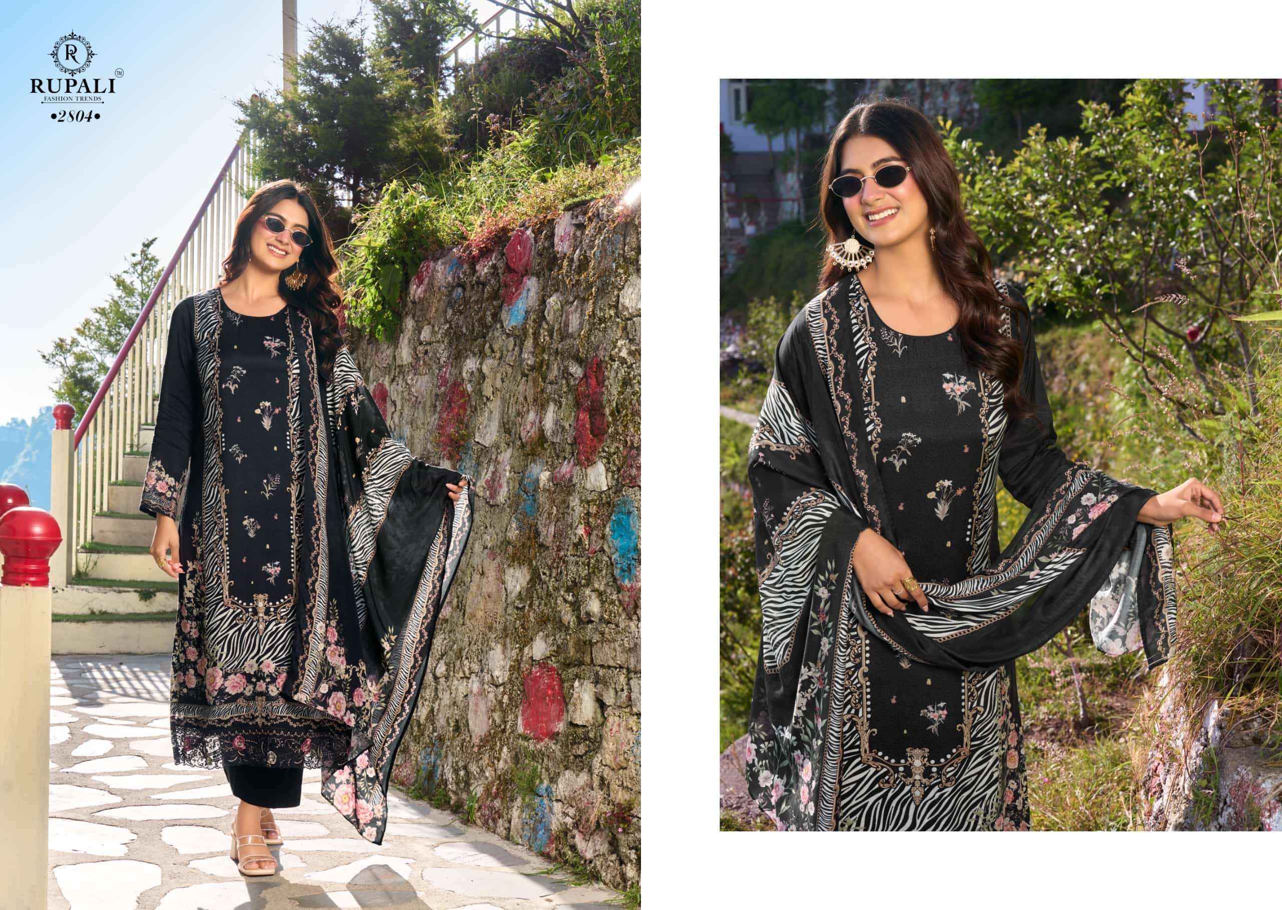 Rupali Fashion Muontain Girl Digital Printed Muslin Dress Catalog ...